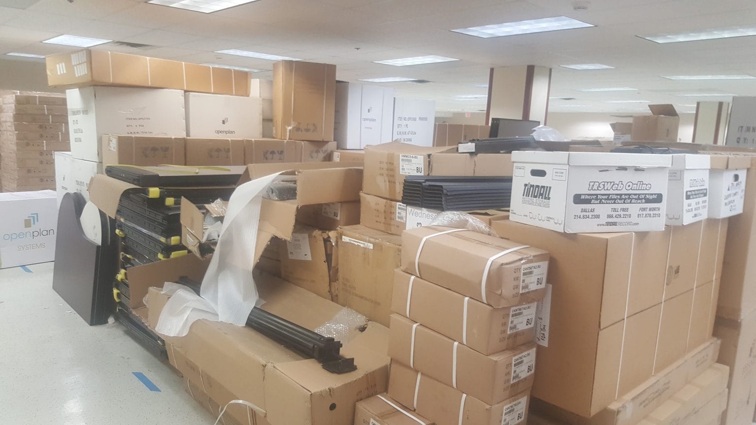 Office Cubicle Installation